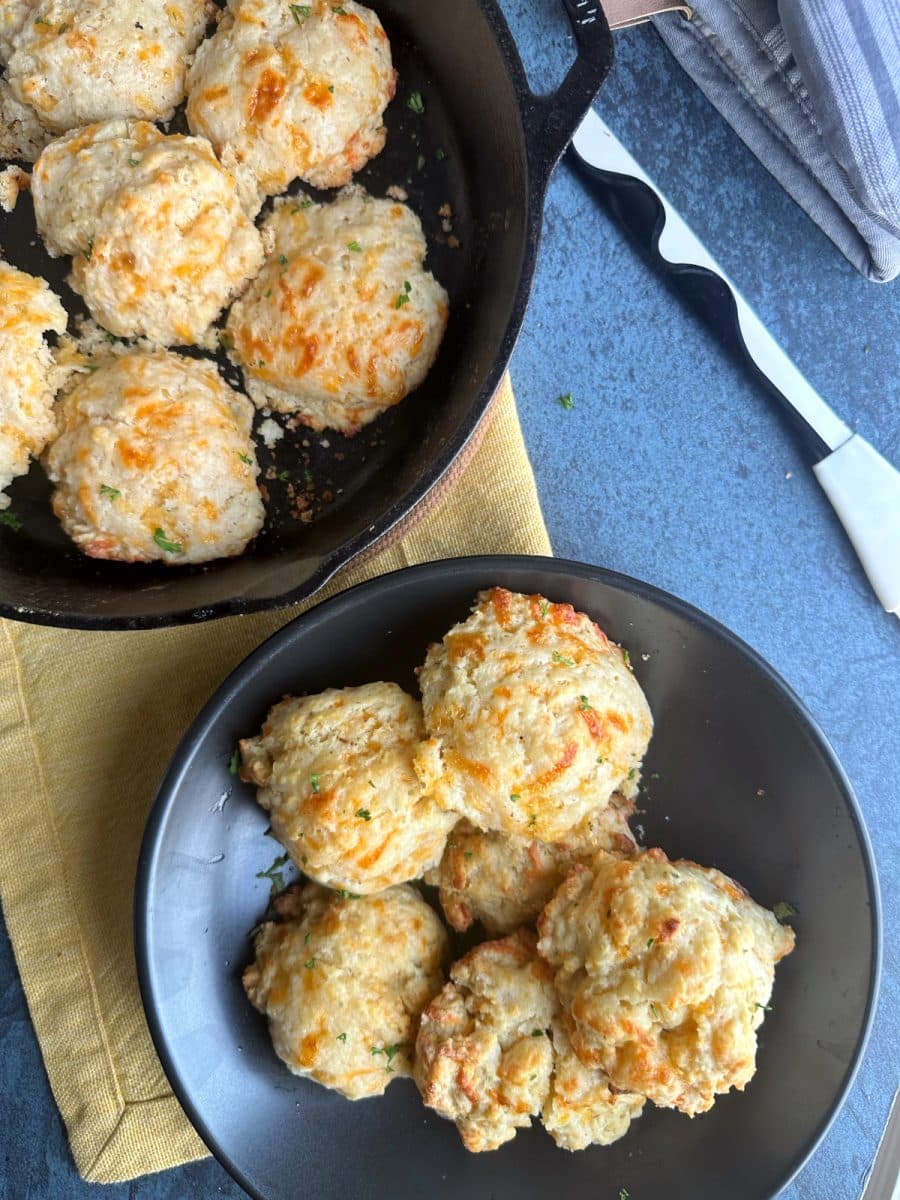 Copycat Cheddar Drop Biscuits - Coined Cuisine