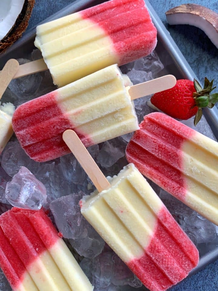 Homemade Orange Creamsicle Popsicles - Coined Cuisine