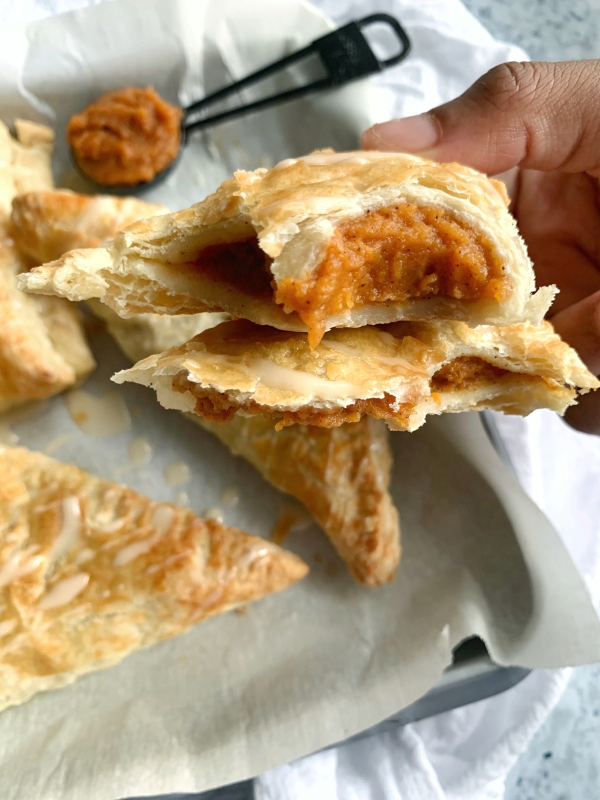 Roasted Sweet Potato Turnovers - Coined Cuisine