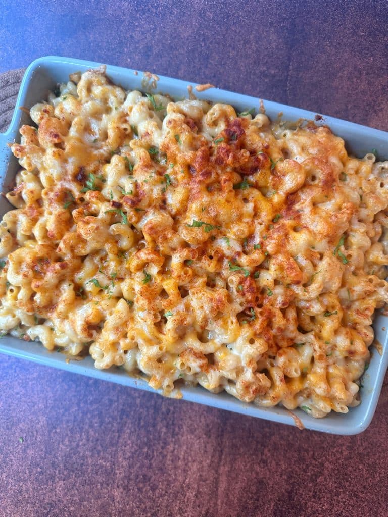 Creamy Baked Mac and Cheese (No Roux, No Eggs) - Coined Cuisine